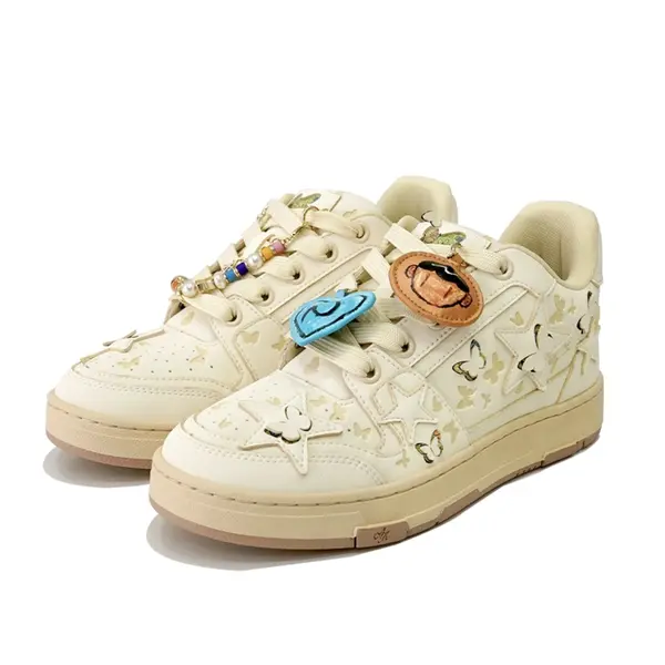 KAALIXTO X Newmasus Skateboarding Low Top Sneakers