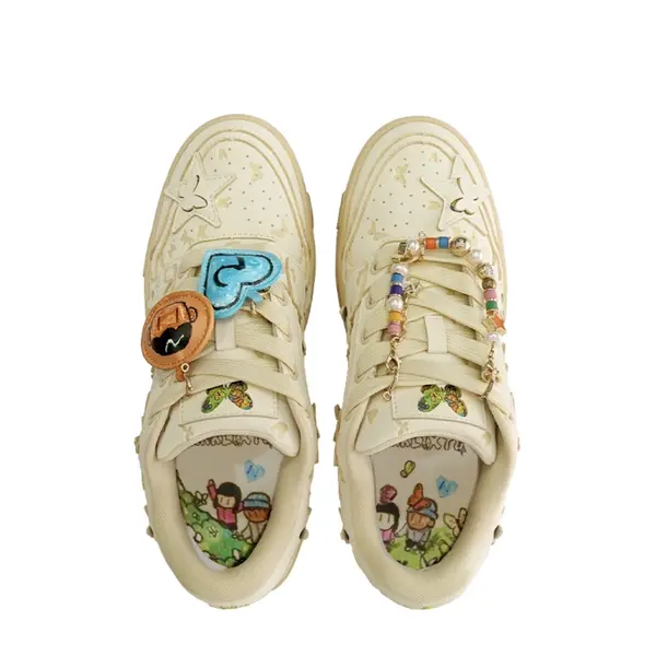 KAALIXTO X Newmasus Skateboarding Low Top Sneakers