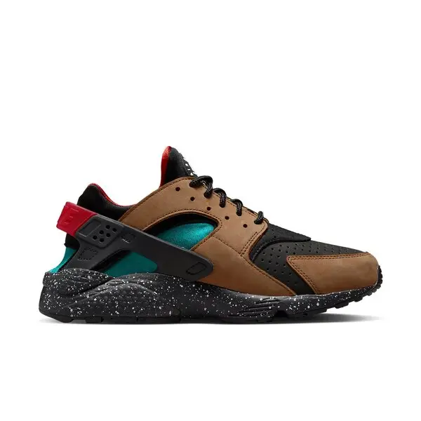 Nike Huarache Low Top Sneakers - Brown/green