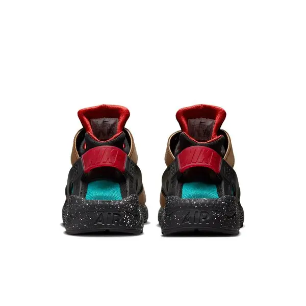 Nike Huarache Low Top Sneakers - Brown/green