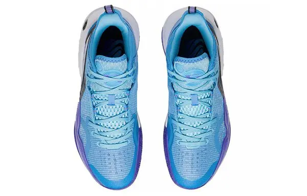 LI-NING Yushuai 16 Mid Athletic Sneakers - White/blue
