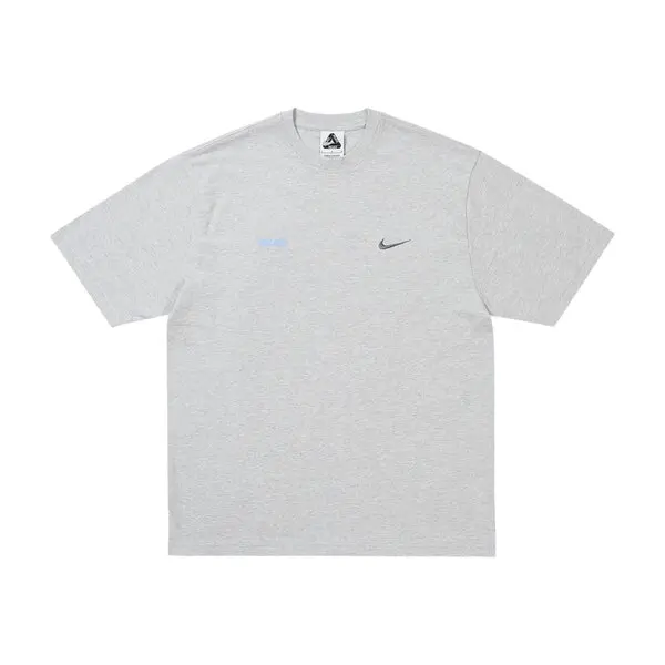 Nike X Palace Font Swoosh T-shirt - Grey Marl