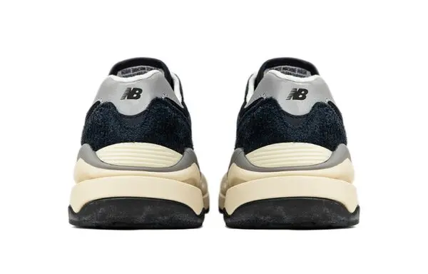 NEW BALANCE 57/40 "eclipse Sea Salt" Low Top Sneakers - Navy Blue/white