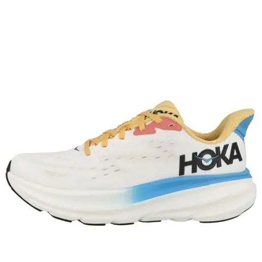 Hoka One One Clifton 9 Sneakers - Blanc De Blanc/swim Day