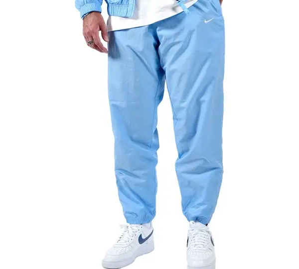Nike Swoosh Embroidered Retro Nylon Sports Pants