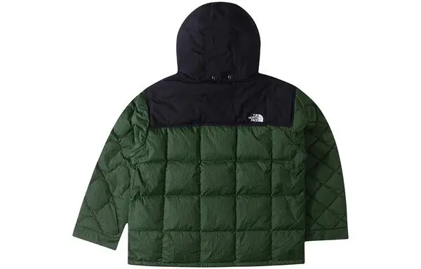 The North Face Hooded Full Zip Quilted Puffer Jacket