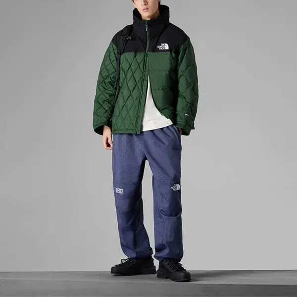 The North Face Hooded Full Zip Quilted Puffer Jacket