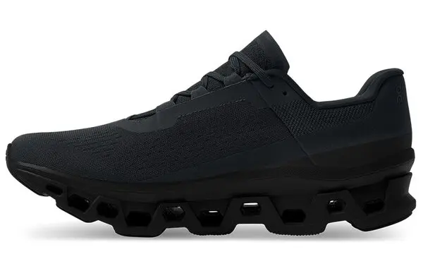 On Cloudmonster "triple" Performance Footwear - Black