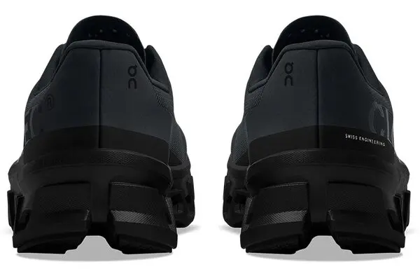 On Cloudmonster "triple" Performance Footwear - Black