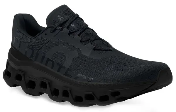 On Cloudmonster "triple" Performance Footwear - Black