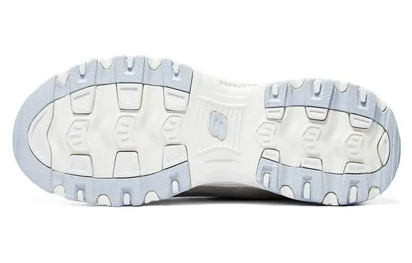 Sketchers D'lites 1.0 Sneakers - Beige/light Blue