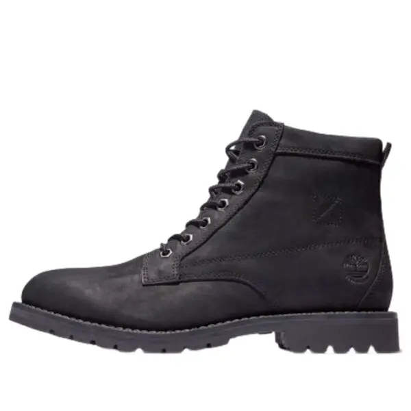 Timberland Waterproof Lace-up Work Boots - Black