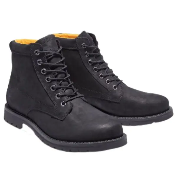 Timberland Waterproof Lace-up Work Boots - Black