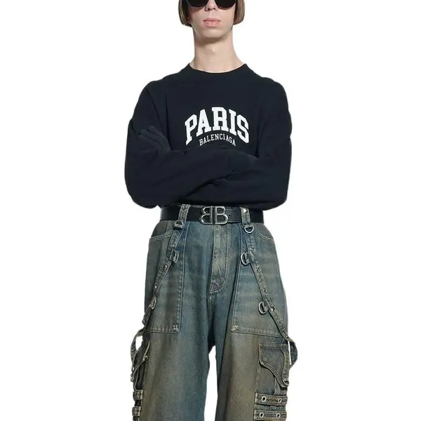Balenciaga Cities Paris Crewneck Sweatshirt