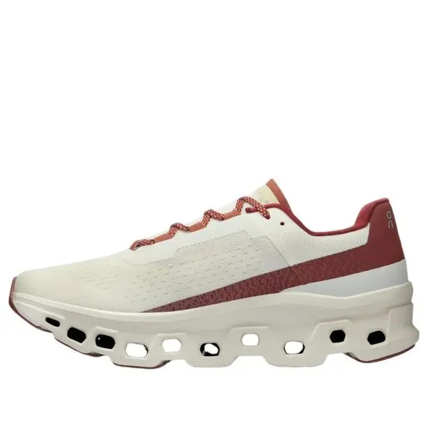 On Cloudmonster "lunar New Year Ruby" Sneakers - White/red