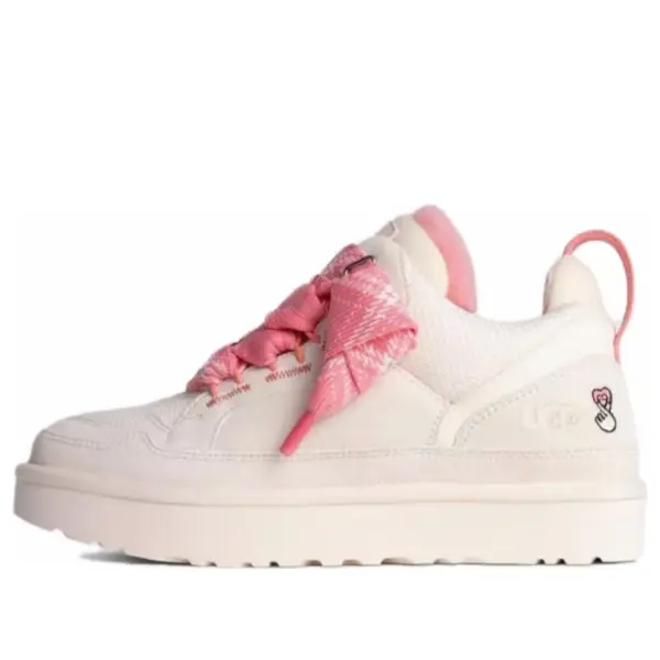 UGG Lowmel Love 25 Sneakers - White/pink
