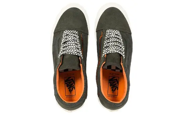 VANS Porter-yoshida & Co. X Og Old Skool Lx Floral Checkerboard - Green