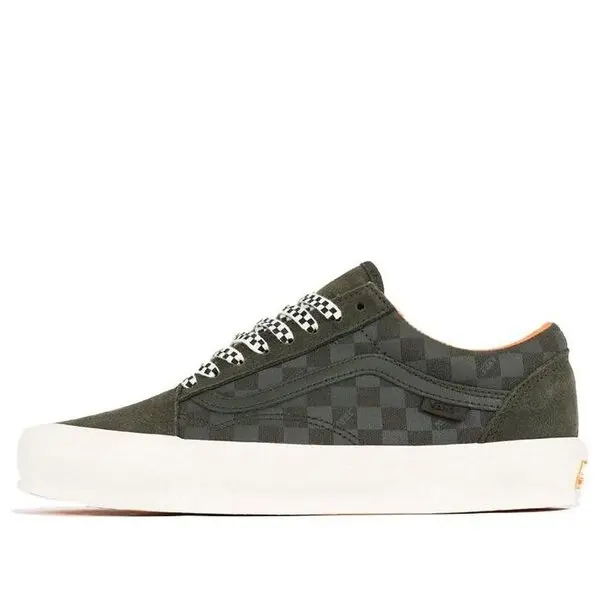 VANS Porter-yoshida & Co. X Og Old Skool Lx Floral Checkerboard - Green