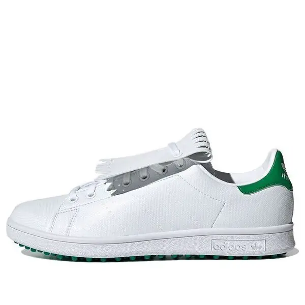 Adidas Stan Smith Primegreen Spikeless Golf Shoes - White/green