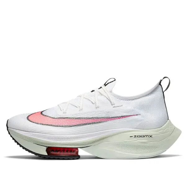 Nike Zoom Alphafly Next% Sneakers - Whitegreenred