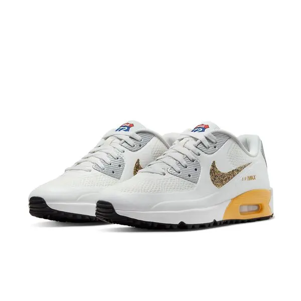 Nike Max 90 Golf Pga Championship "tulsa - White/gray/gold