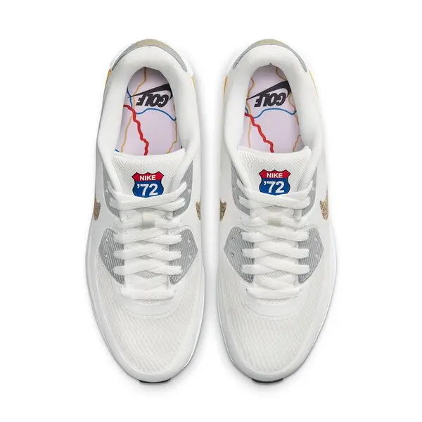 Nike Max 90 Golf Pga Championship "tulsa - White/gray/gold