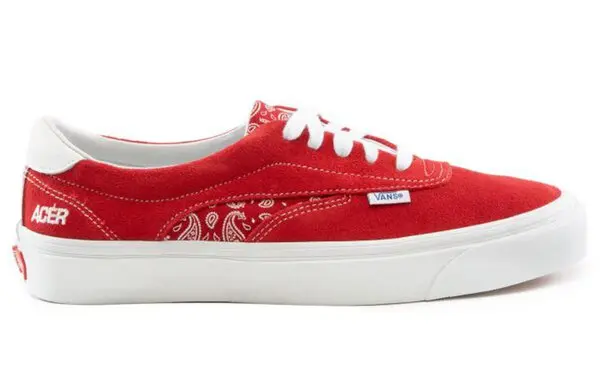 VANS Acer Ni Sp "bandana Chili Pepper" Low Top Sneakers - Red/white