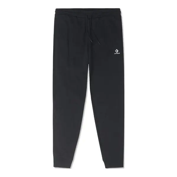 CONVERSE Embroidered Star Chevron Pants - Black