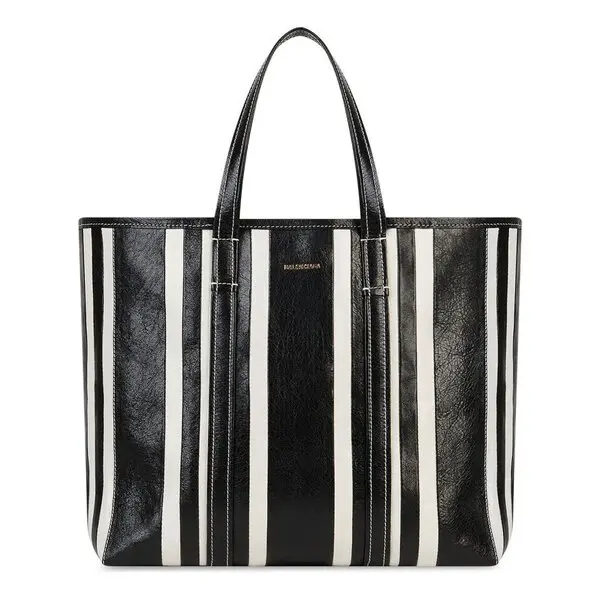 Balenciaga Barbes Medium East-west Shopper Bag - Black
