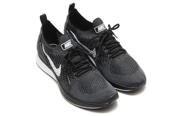Nike Zoom Mariah Flyknit Racer Sneakers - Black/white