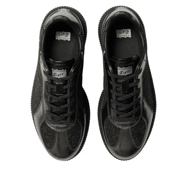 Onitsuka Tiger Delecity Glitter Pack Sneakers - Black/gunmetal/silver