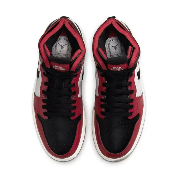 JORDAN Air 1 High Zoom Comfort 'chicago Bulls - Black/white/red