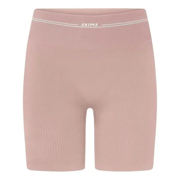 Nike X Skims Ribbed Seamless Biker Shorts - Himalayan