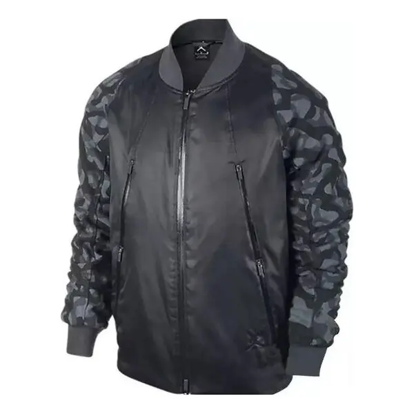 JORDAN Flight Hall Of Fame Bomber Jacket - Black