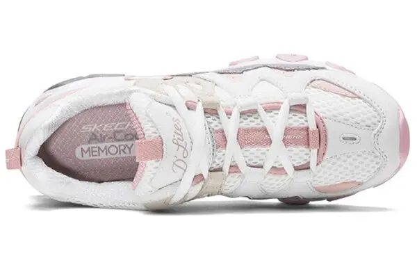 Sketchers D'lites 2.0 Lace-up Sneakers - Pink