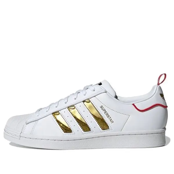 Adidas Originals Superstar Cny Sneakers - White/gold