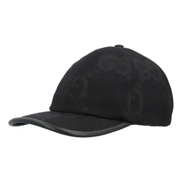 Gucci Jumbo Gg Baseball Hat - Black