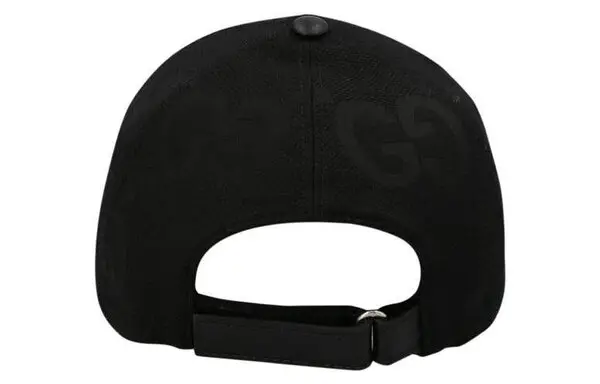 Gucci Jumbo Gg Baseball Hat - Black