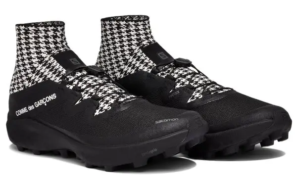 SALOMON Comme Des Garcons X "black Whote" Sneakers
