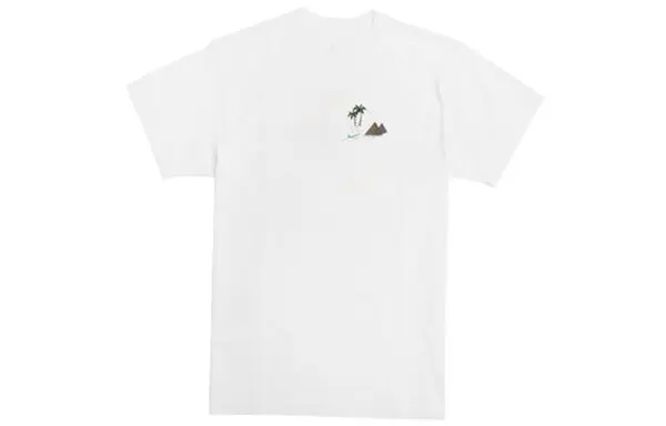 Nike Skate T-shirt Back Shoe Skateboard Round Neck Short Sleeve