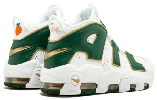Nike More Uptempo Qs 'atlanta - White/green