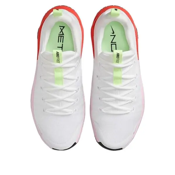 Nike Free Metcon Athletic Sneakers - White/barely Volt/bright Crimson