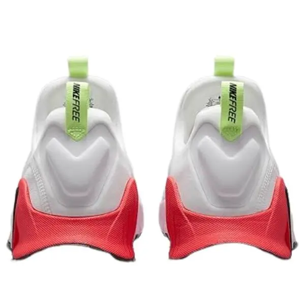 Nike Free Metcon Athletic Sneakers - White/barely Volt/bright Crimson