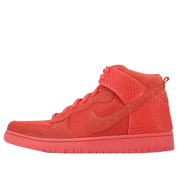 Nike Dunk High Cmft Premium Athletic Sneakers - Red