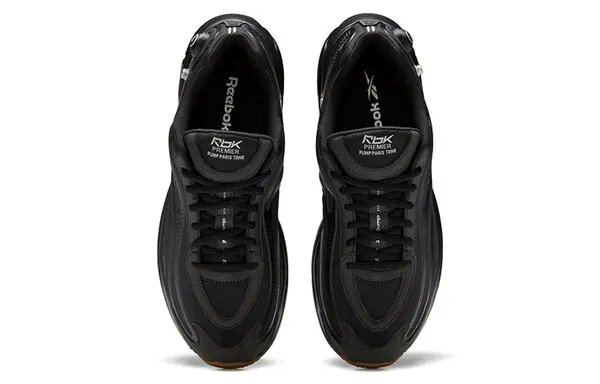 REEBOK Premier Pump Paris Running Sneakers - Black/silver