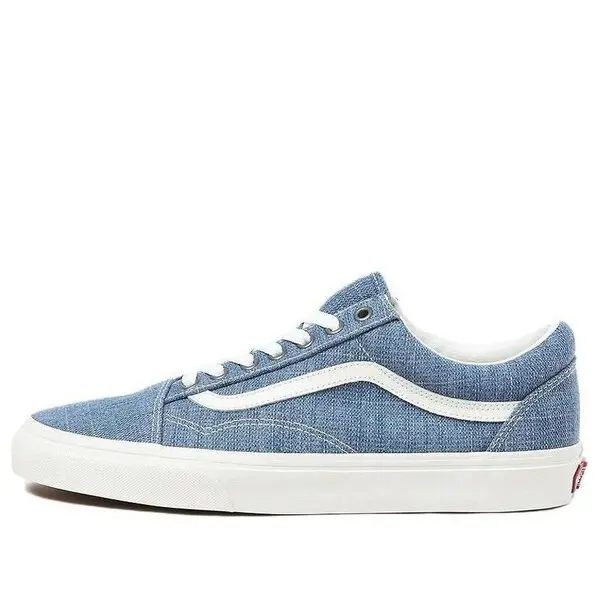 VANS Old Skool "threaded Denim Blue" Sneakers - Blue/white