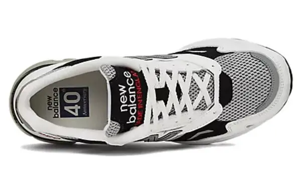 NEW BALANCE 920 Made In England 40th Anniversary Sneakers - White/gray/red