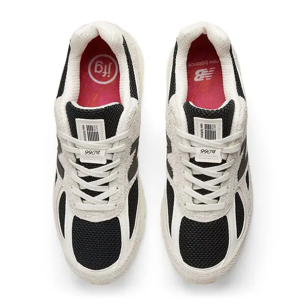 NEW BALANCE X Joe Freshgoods 990v4 Made In Usa '1998 Pack Intro' Sneakers - Marshmallow/pirate Black
