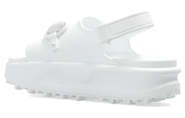 Gucci Horsebit Platform Sandal - White