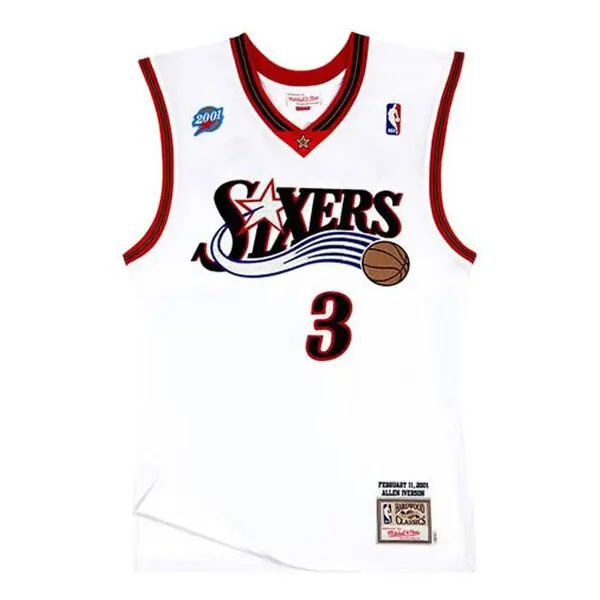 Mitchell & Ness Philadelphia 76ers "3" Allen Iverson Jersey - Default Colorway